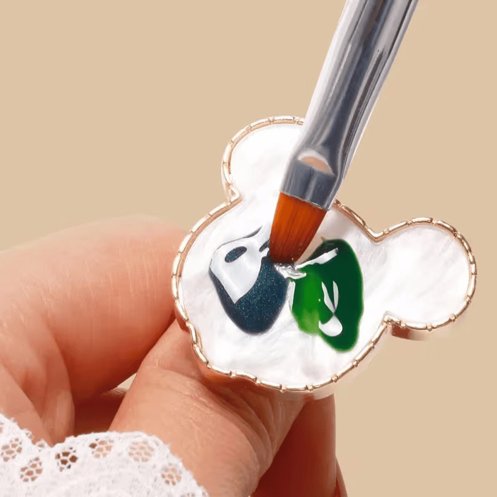 Paleta amestec culori tip inel - PY1 - Everin